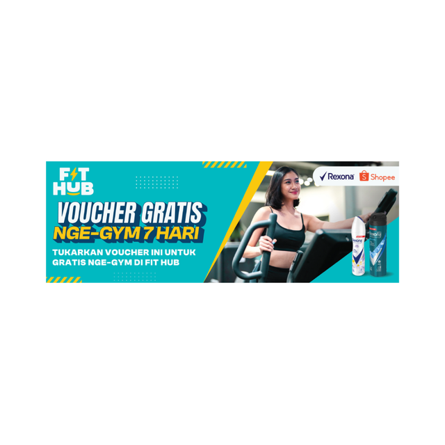 Jual [GIFT] Voucher Gratis 7 Hari Nge-GYM di Fit Hub | Shopee Indonesia