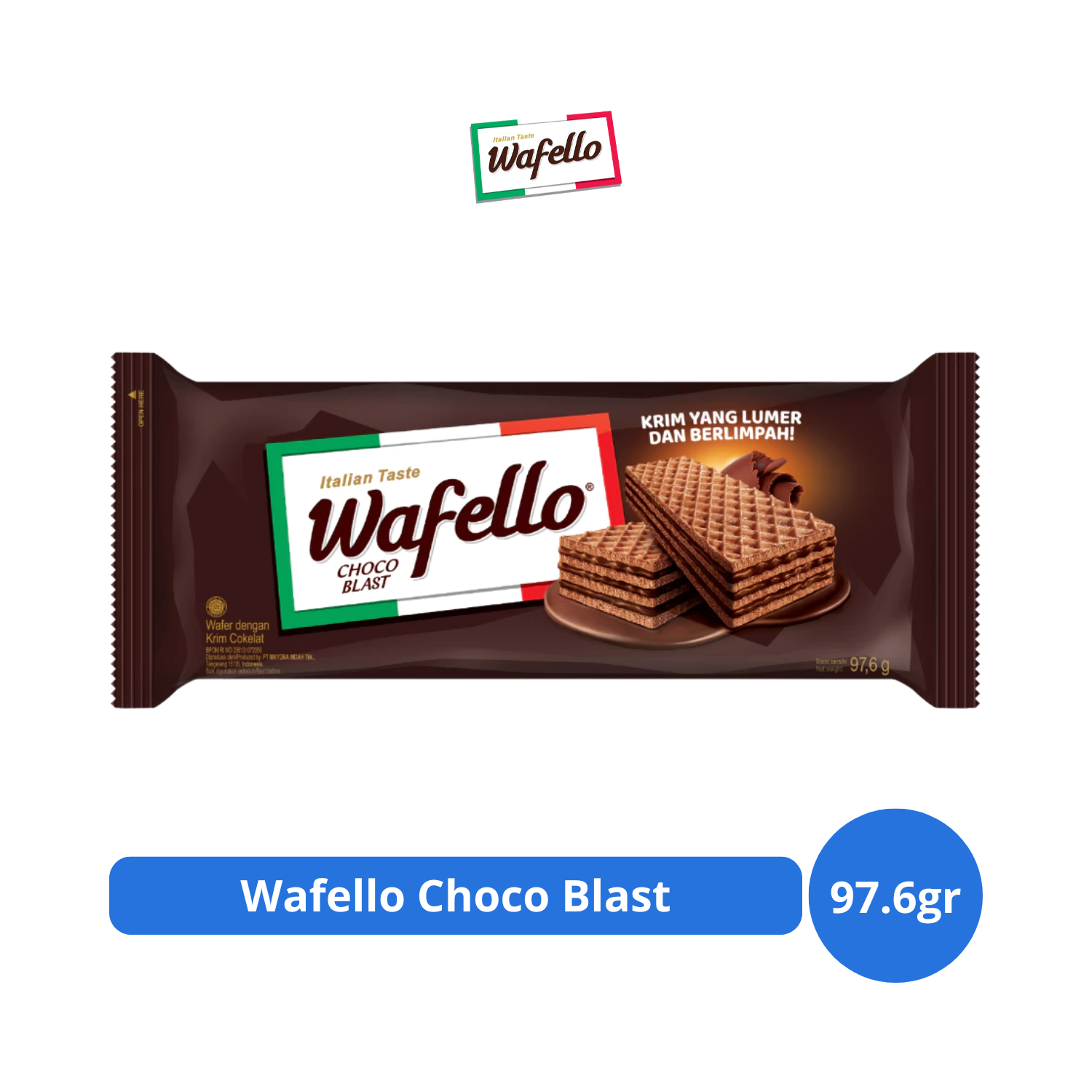 Jual Wafello Choco Blast 97.6gr | Shopee Indonesia