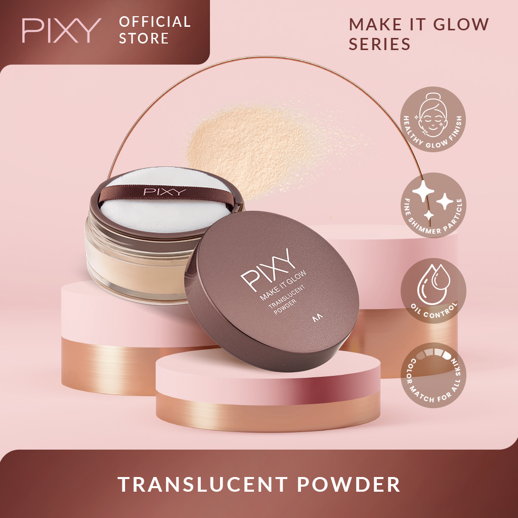Jual PIXY Make It Glow Translucent Powder | Shopee Indonesia