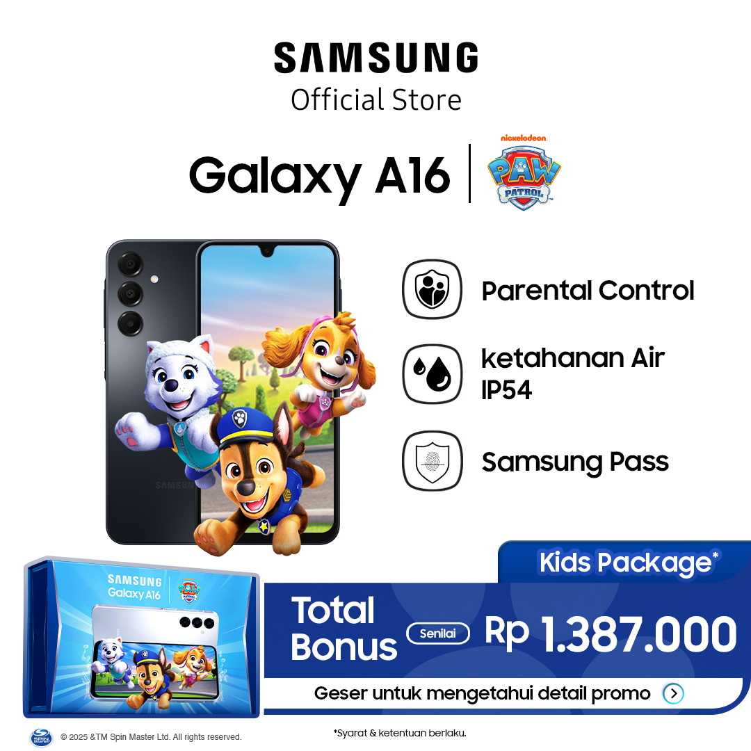 Jual [Special Kids Edition] Samsung Galaxy A16 8GB/128GB - Black ...