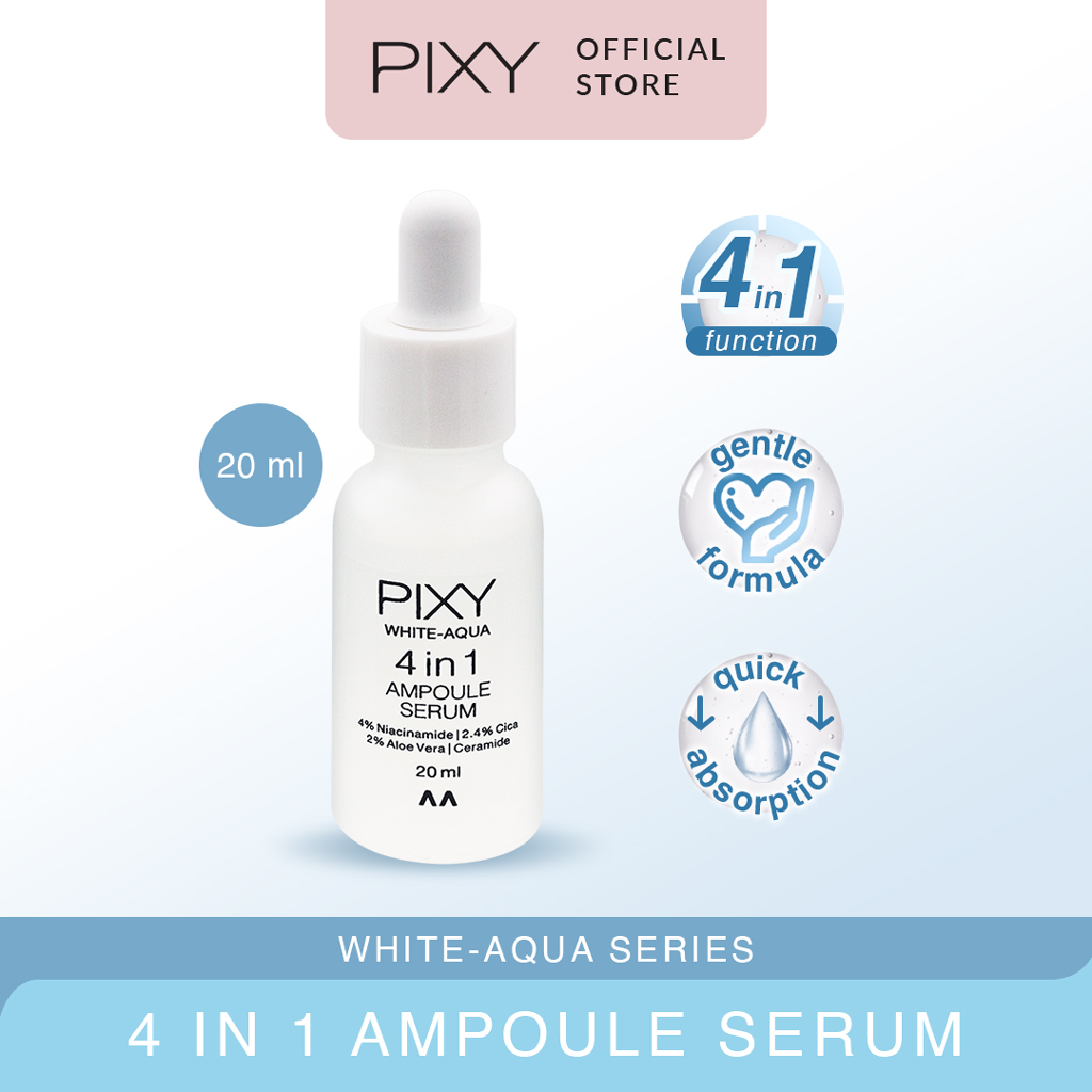 Jual PIXY White Aqua 4 In 1 Ampoule Serum | Shopee Indonesia