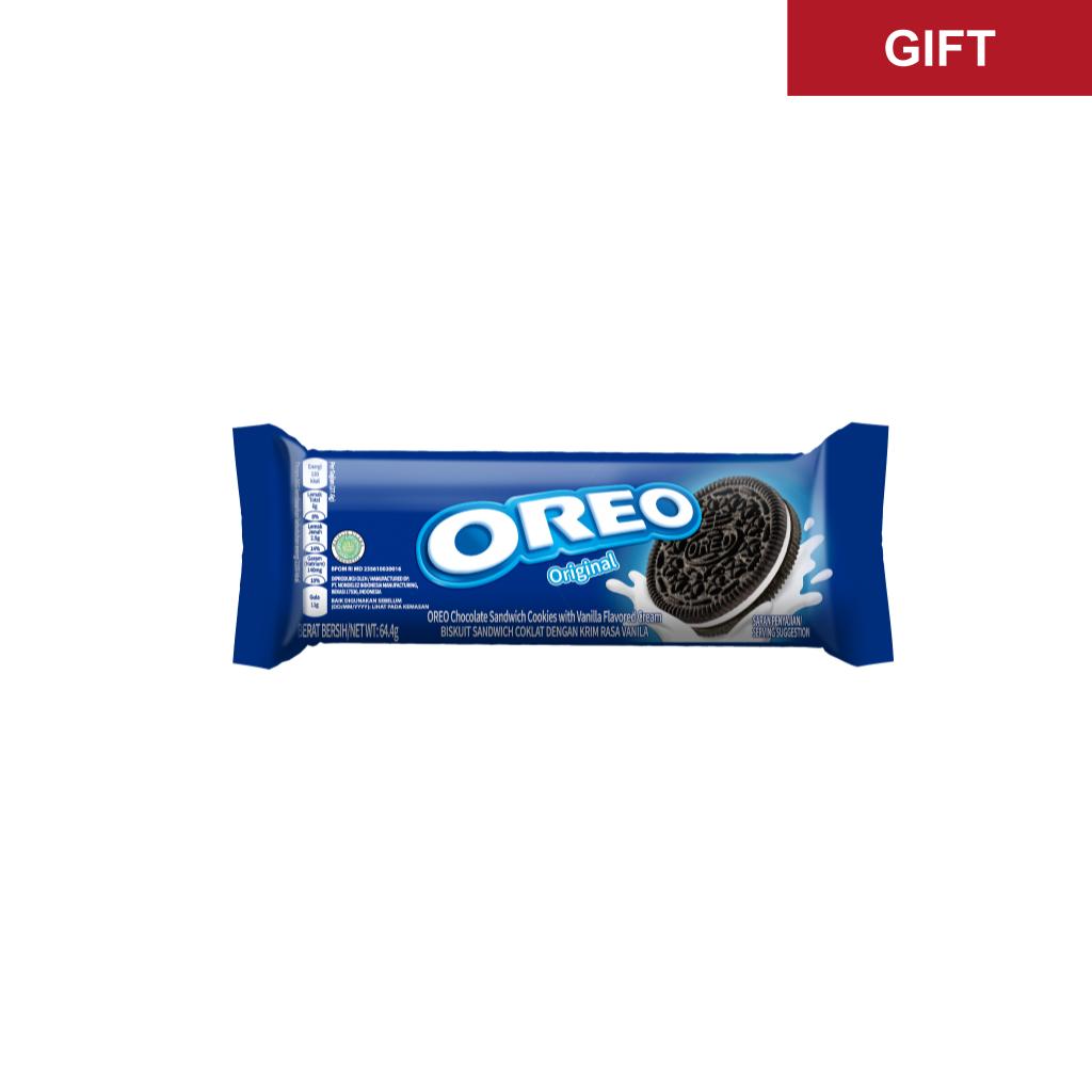 Jual [GIFT] OREO ORIGINAL VANILLA 64.4G | Shopee Indonesia