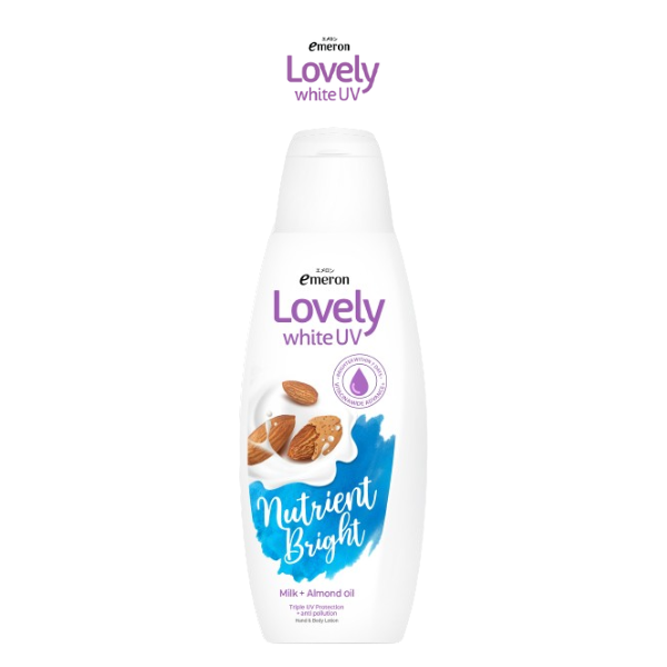 Jual Emeron Lovely White Hand & Body Lotion UV Nutrient Bright 500 ml ...