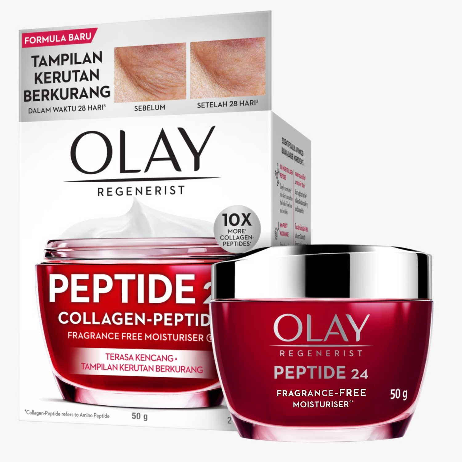 Jual Olay Regenerist Collagen Peptide 24 Cream Skincare Perawatan Wajah ...