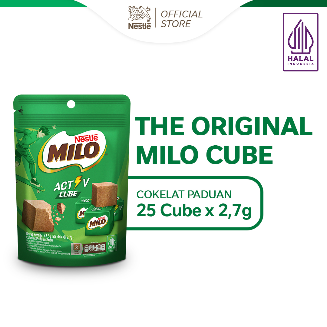 Jual MILO Activ Cube Pouch 67.5gr | Shopee Indonesia