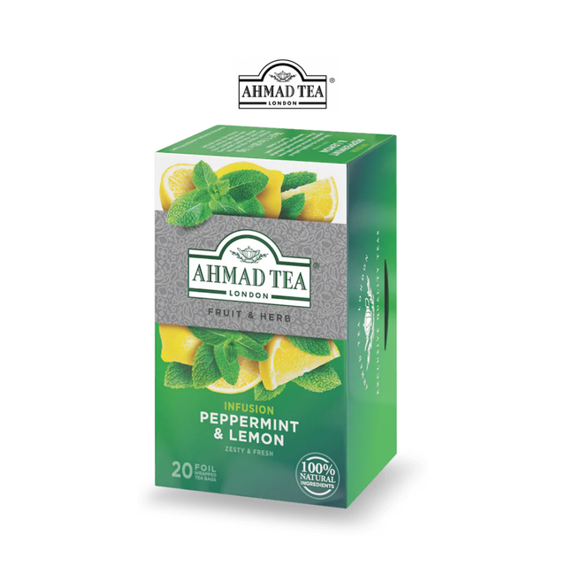 Jual Ahmad Tea Peppermint & Lemon Infusion 30gr (1.5gr x 20s) | Shopee ...