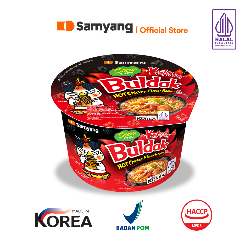 Jual Samyang Buldak Ramen Stew Big Bowl | Shopee Indonesia