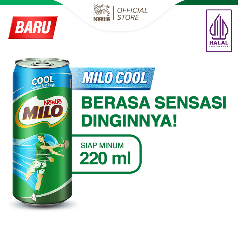 Jual Nestle MILO COOL Minuman Kaleng 220ml | Shopee Indonesia