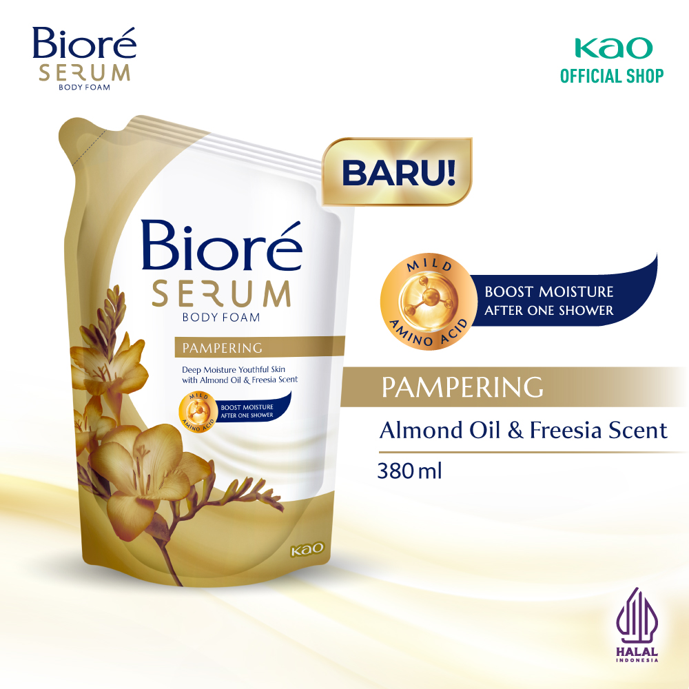 Jual Biore Serum Sabun Mandi Cair 2X Melembapkan Kulit Sejak Pemakaian ...
