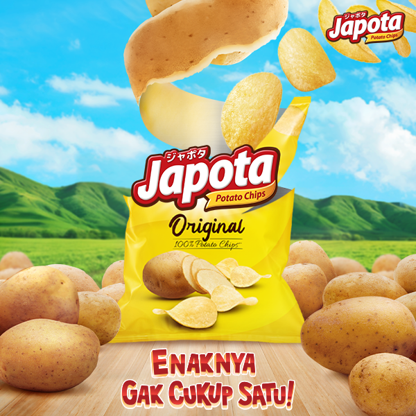 Jual Japota Keripik Kentang Original 68 gr | Shopee Indonesia