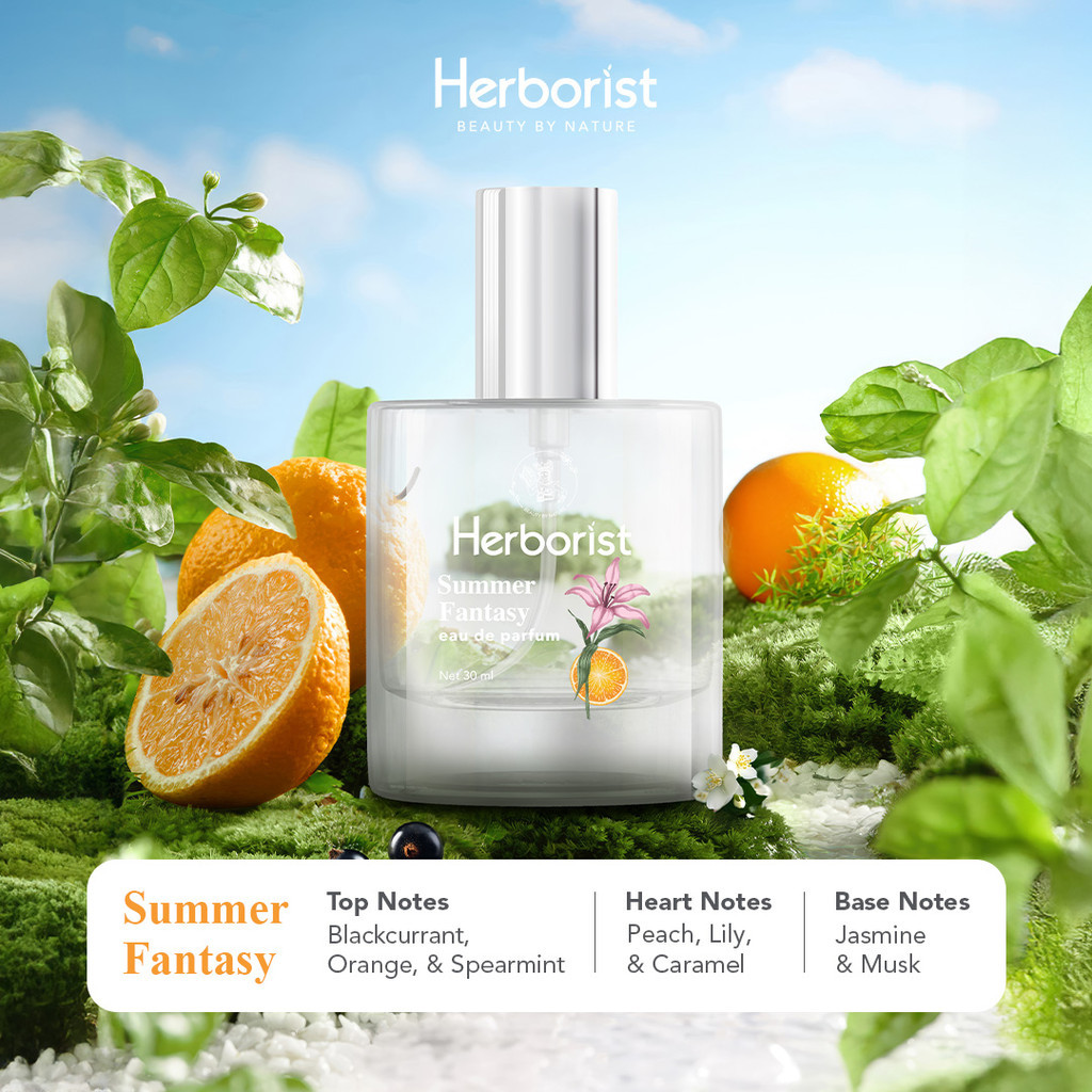 Jual [NEW] Herborist Eau De Parfum Summer Fantasy 30ml | Shopee Indonesia