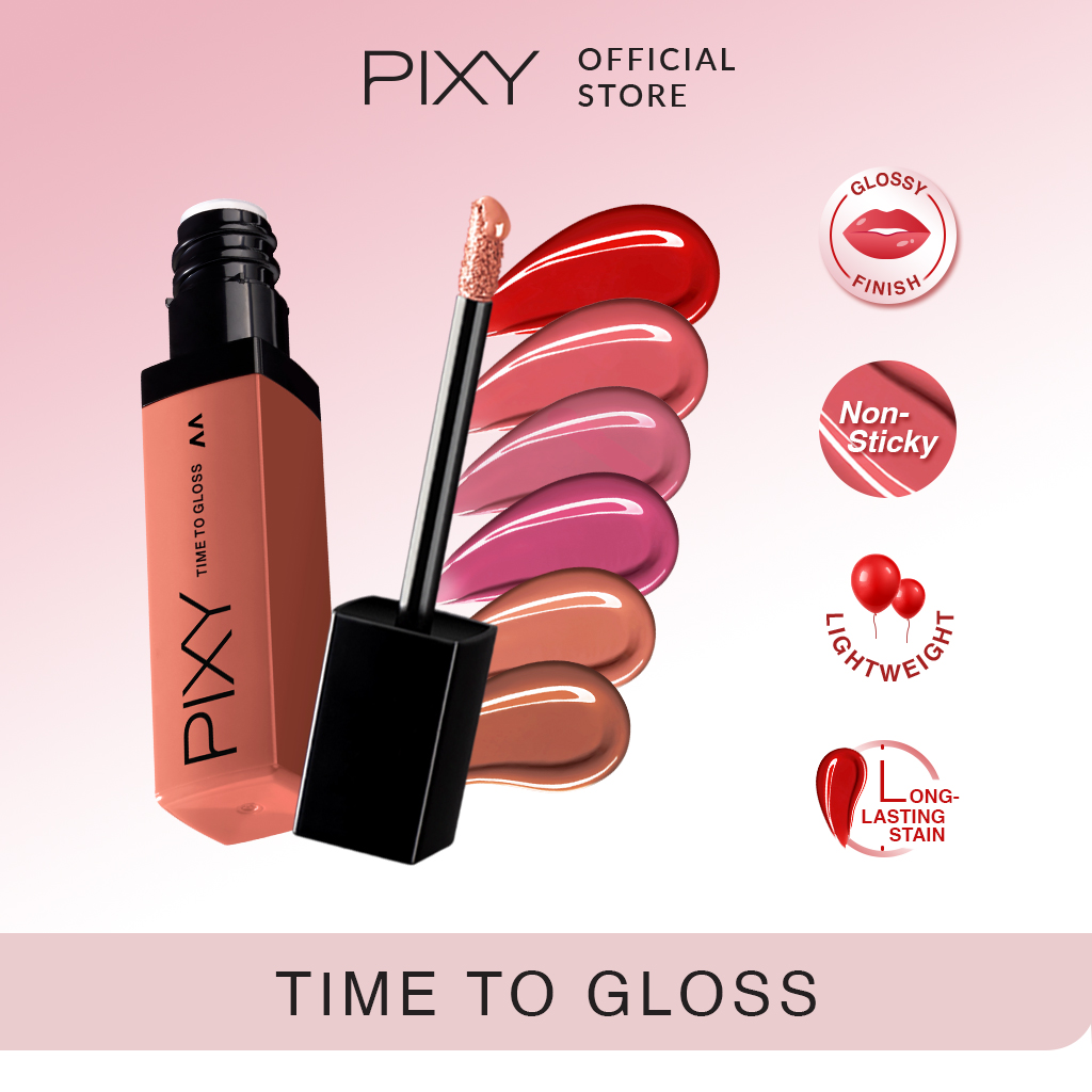 Jual PIXY Time To Gloss | Shopee Indonesia