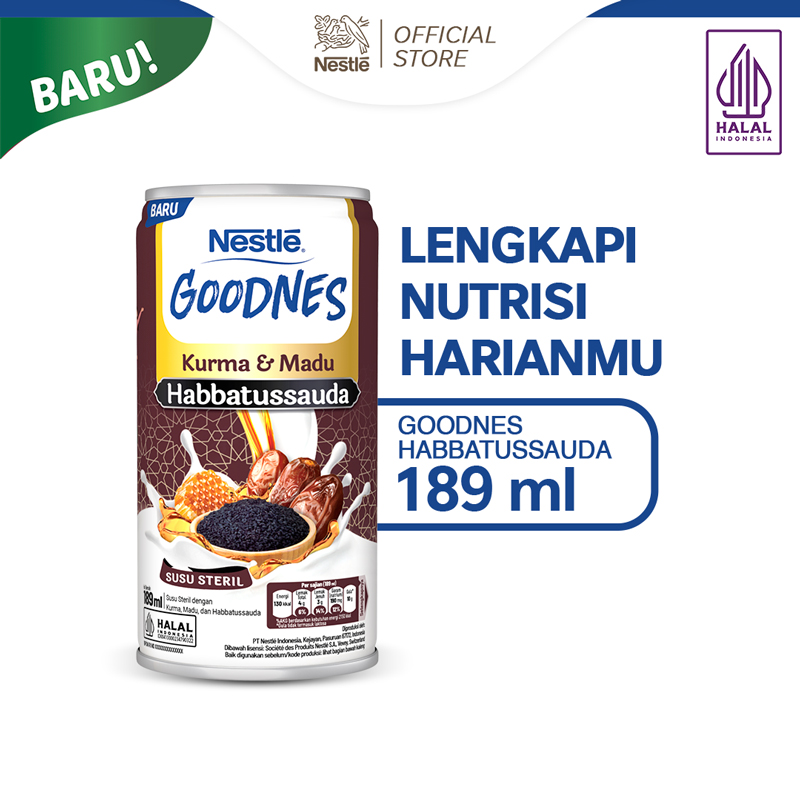 Jual NESTLE GOODNES HABBATUSSAUDA 189ml | Shopee Indonesia