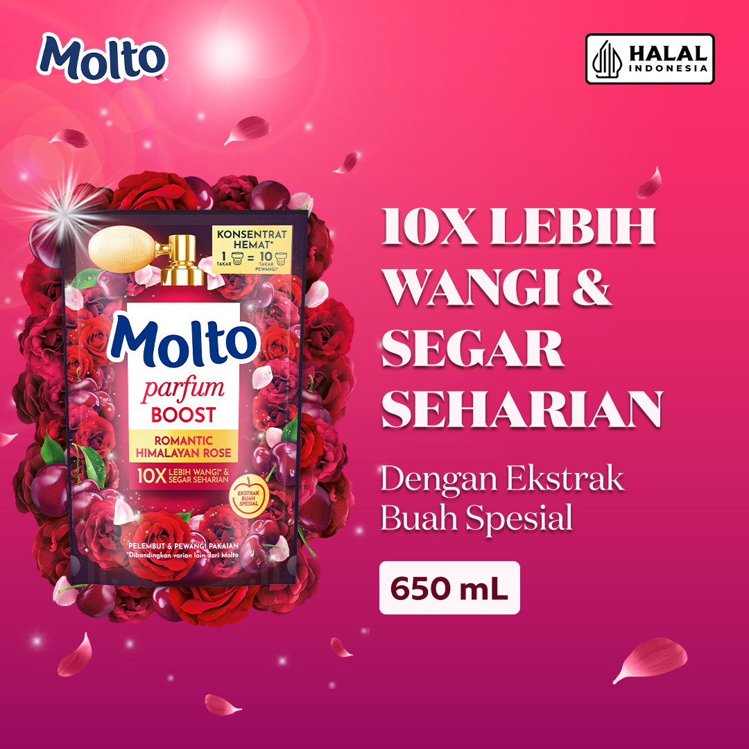 Jual Molto Pelembut dan Pewangi Parfum Boost Himalayan Honeysuckle ...