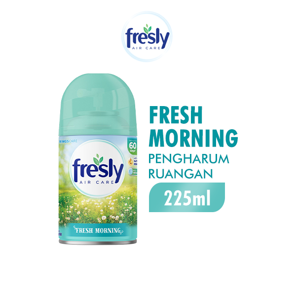 Jual Fresly Air Care Matic Refill Fresh Morning 225 ml | Shopee Indonesia