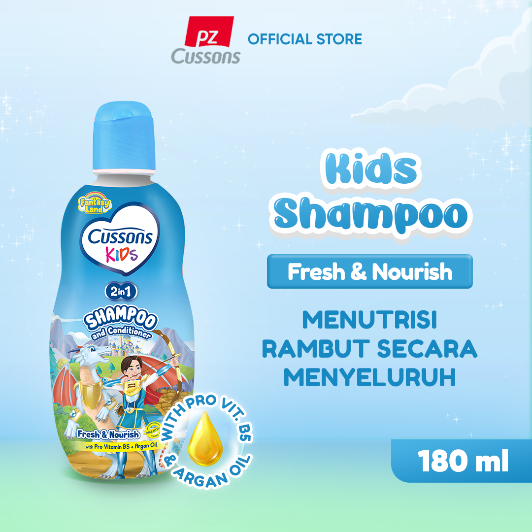 Jual Cussons Kids Shampoo Dragon Fresh & Nourish - Sampo Anak 180ml ...