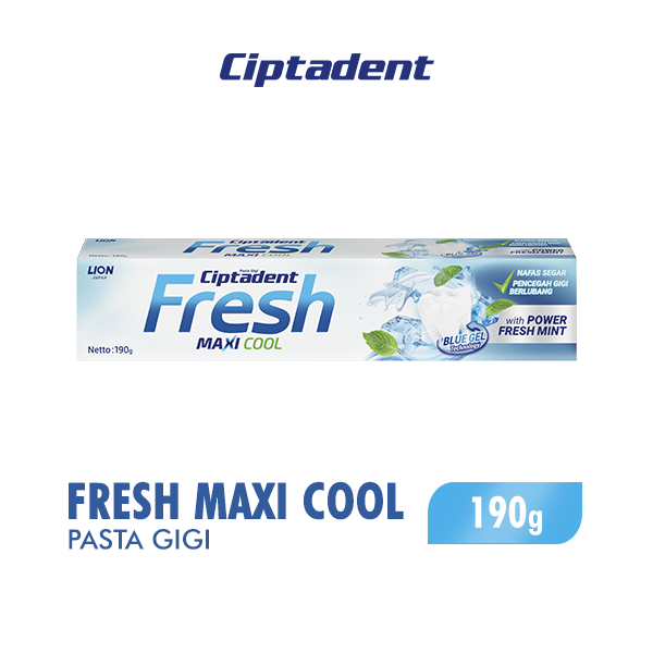 Jual Ciptadent Pasta Gigi Maxi Cool Fresh Tube 190 gr | Shopee Indonesia