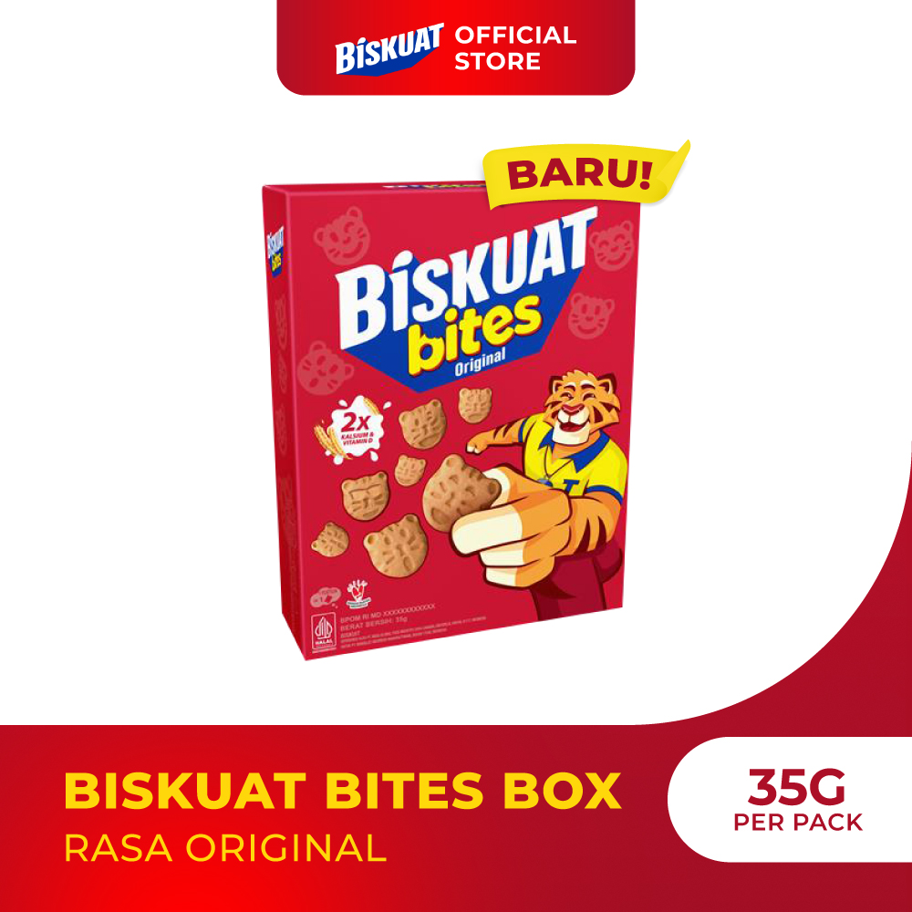 Jual Biskuat Bites Original Box 35g | Biskuit Snack Camilan Anak ...