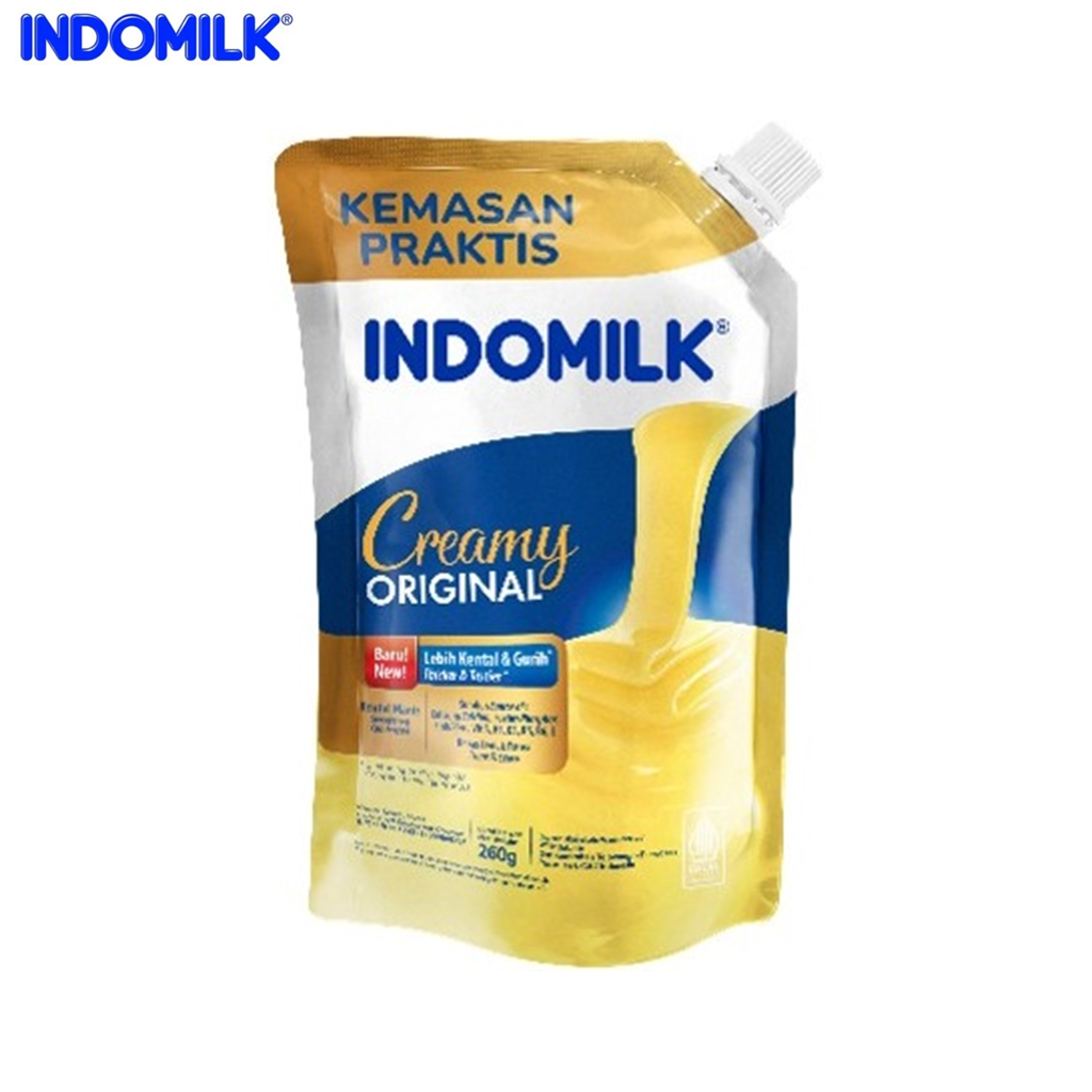 Jual Indomilk Kental Manis Putih Small Pouch 260 gr | Shopee Indonesia