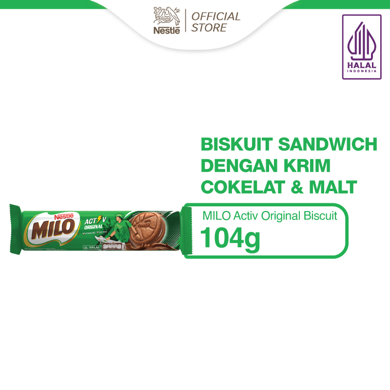Jual MILO Activ Original Biscuit 104gr | Shopee Indonesia