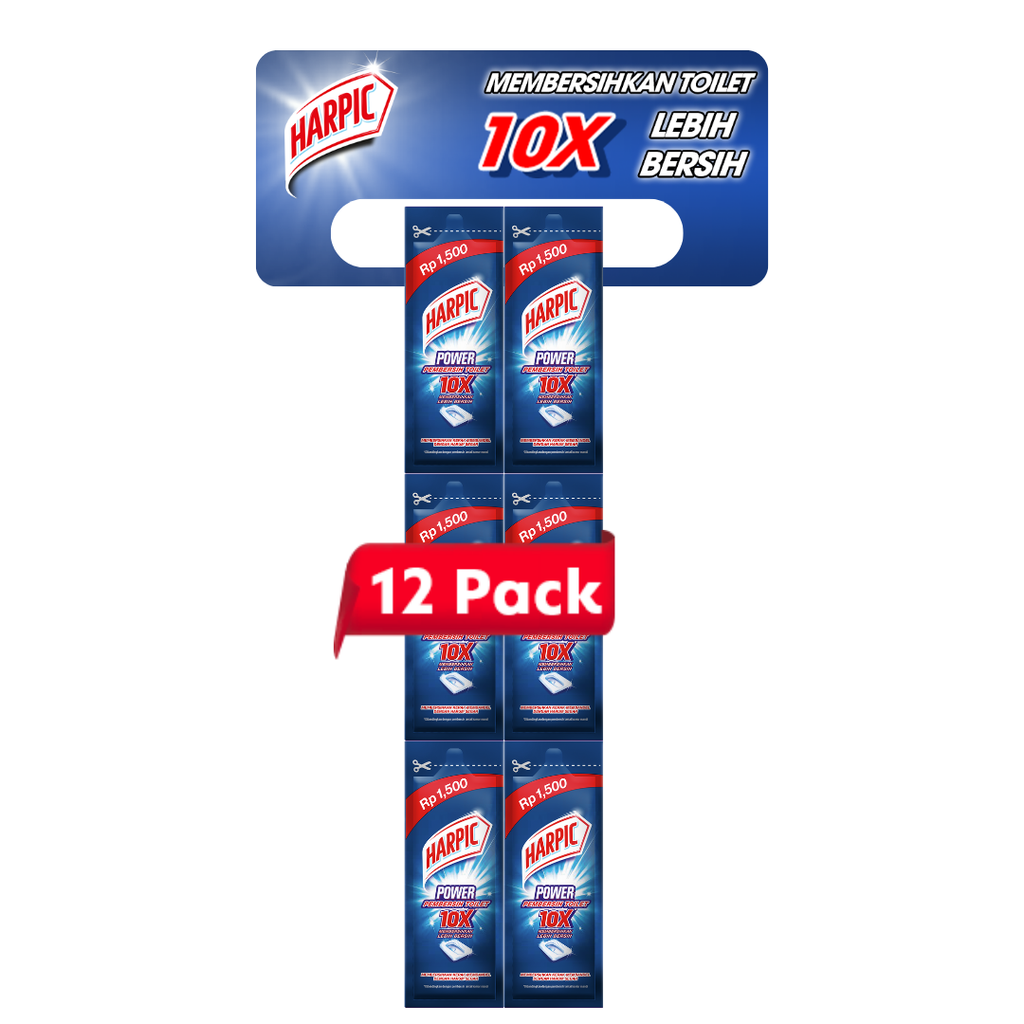Jual Harpic Power Plus 25ml x 12pcs Renceng | Shopee Indonesia