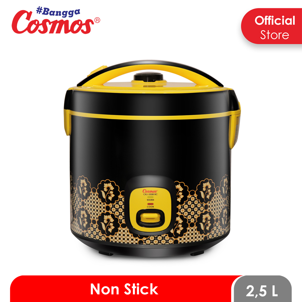 Jual Cosmos CRJ5508BC – Rice Cooker Non Stick 3in1 2.5 Liter 400 Watt ...