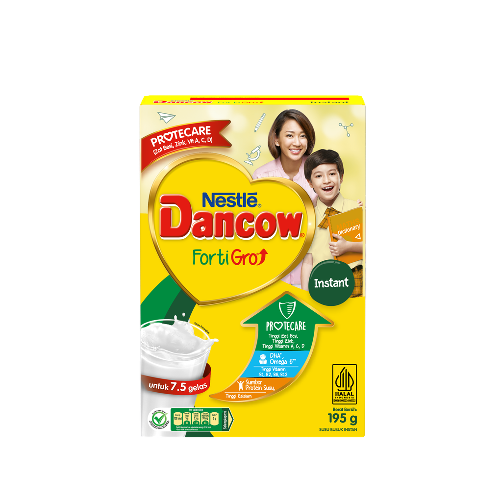 Jual [GIFT] FGR - DANCOW Fortigro Susu Bubuk Susu Anak Instant 195g ...