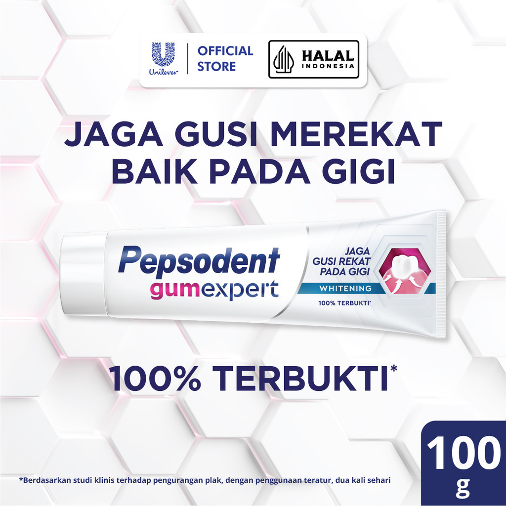 Jual Pepsodent Toothpaste Pasta Gigi Gum Expert Whitening Jaga Gusi ...