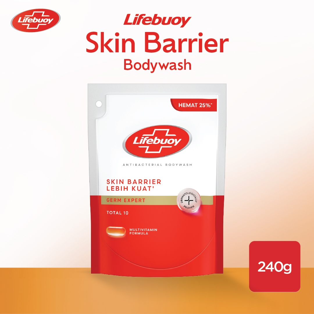 Jual Lifebuoy Sabun Mandi Cair Anti Bacterial Body Wash Total 10 100% ...