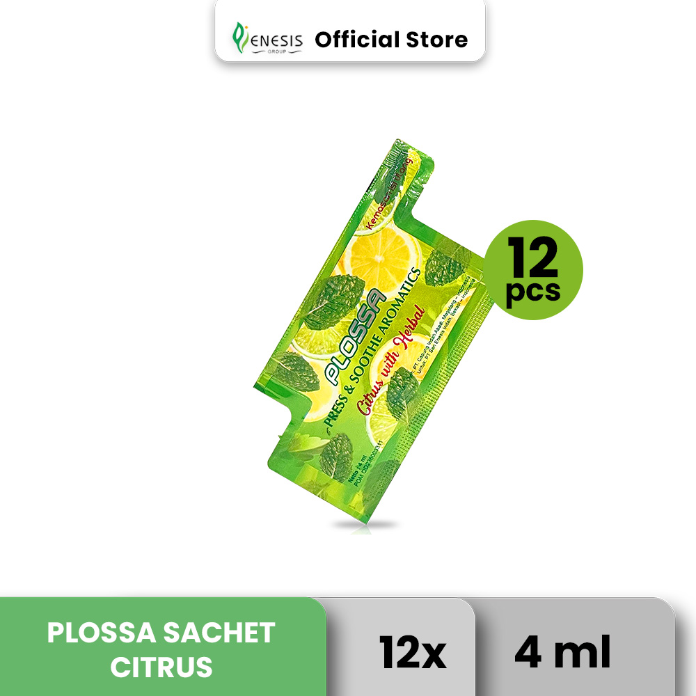 Jual PLOSSA SACHET CITRUS 4 ML x 12 - NED 112025 | Shopee Indonesia