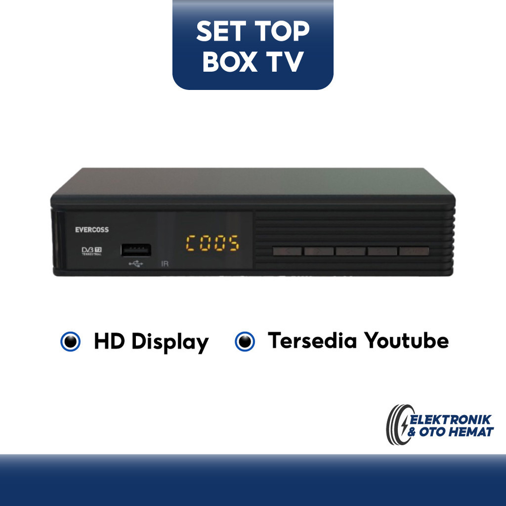 Jual Luna x Evercross Set Top Box TV Penerima Siaran + Youtube Full HD ...