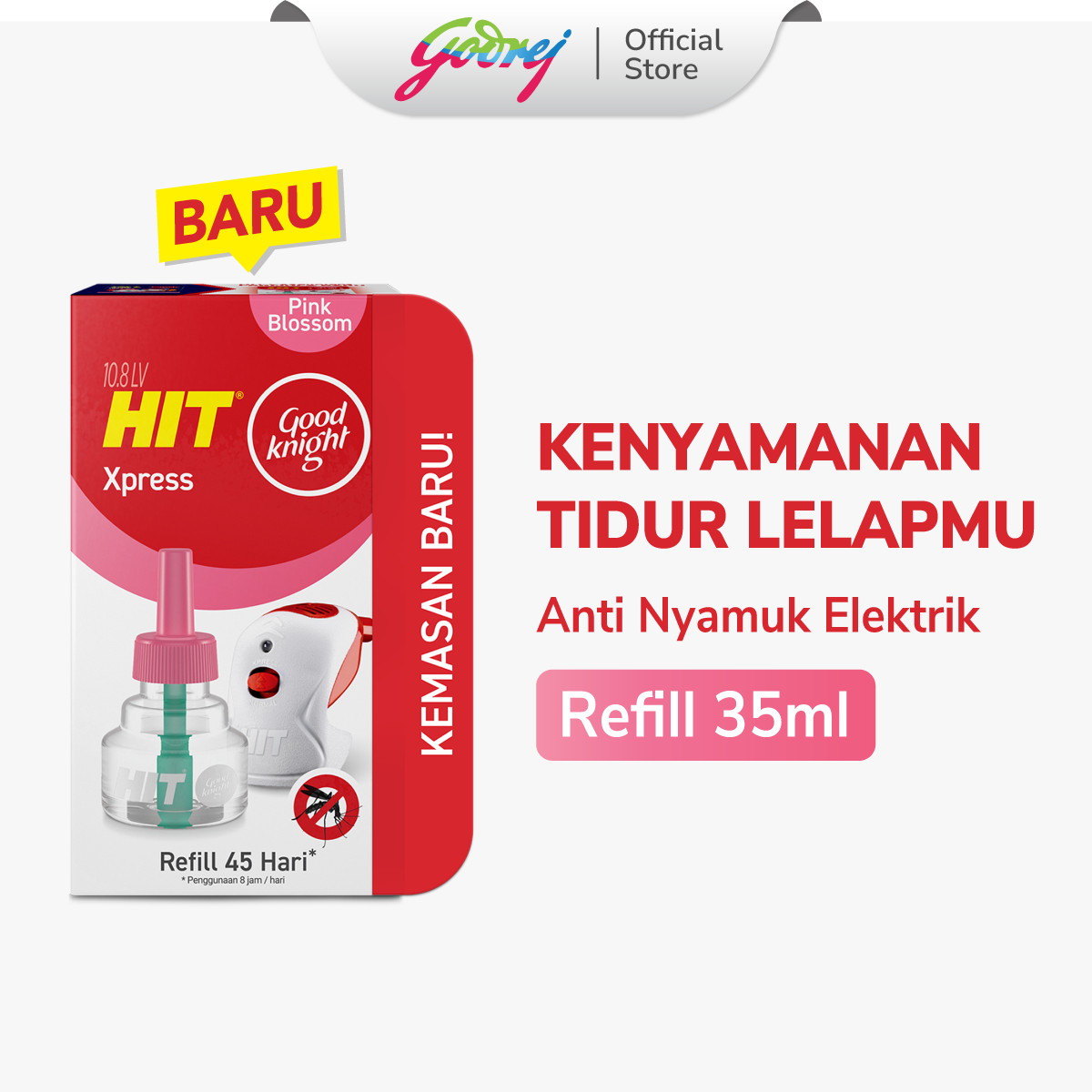 Jual HIT Goodknight Xpress Refill Pink Blossom | Shopee Indonesia