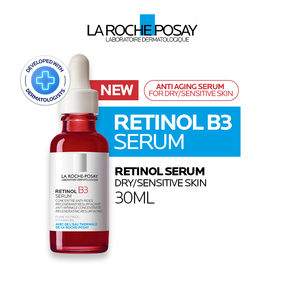 Jual La Roche Posay Retinol B3 Serum 30ml - Anti-Aging Melawan Kerutan ...