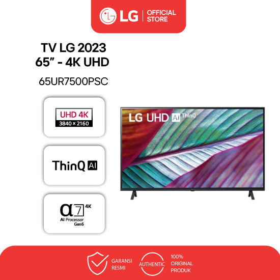 Jual LG Smart TV 4K UHD 2023 - HDR10 Pro - ThinQ AI - 60Hz Native ...