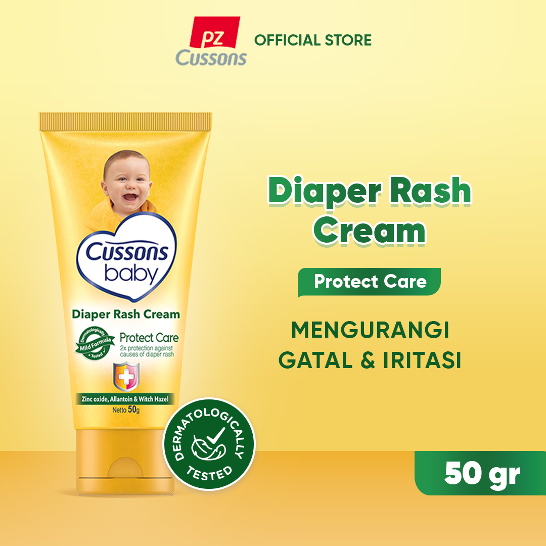 Jual Cussons Baby Cream Diaper Rash - Krim Bayi Anti Ruam Popok 50gr ...