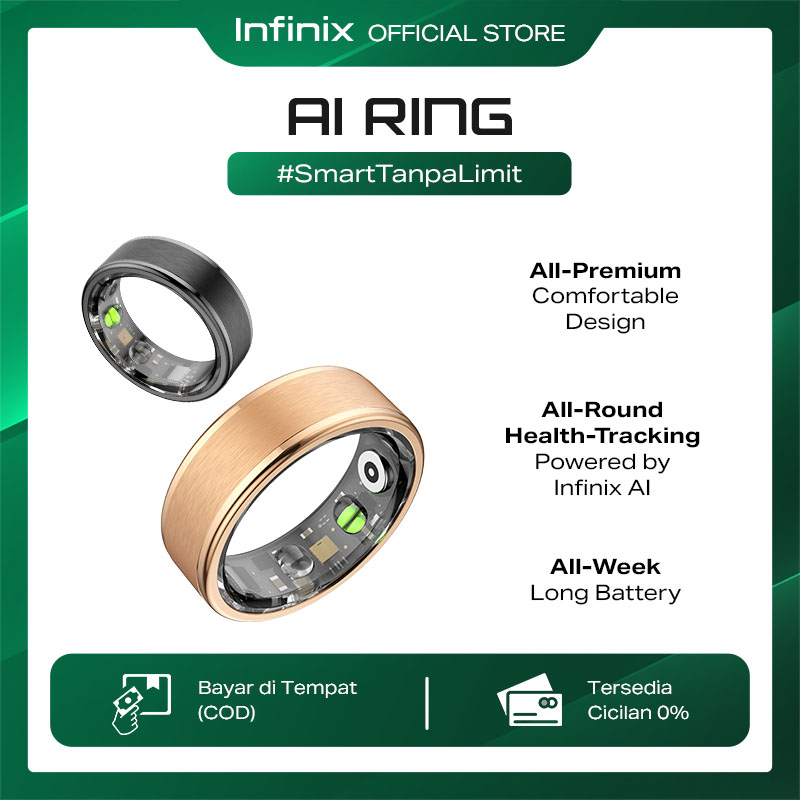 Jual Infinix AI Ring - XR1 - All Premium Comfortable Design - Health ...