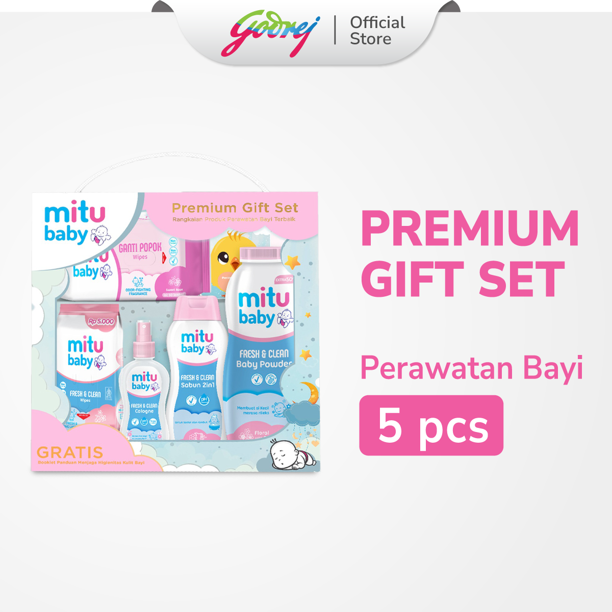 Jual Mitu Premium Gift Set - Paket Perawatan Bayi | Shopee Indonesia