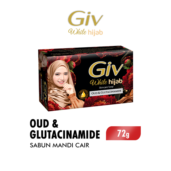 Jual Giv White Sabun Mandi Batang Oud & Glutacinamide Kotak 72 gr ...