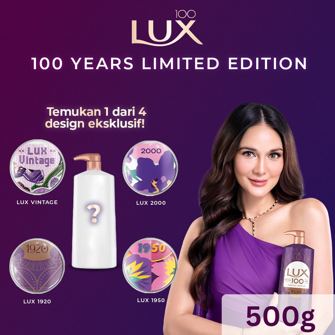 Jual [LIMITED EDITION] Luna Maya's Favorite! Lux 100 Years Magical Orchid Body Wash Pump 500g ...