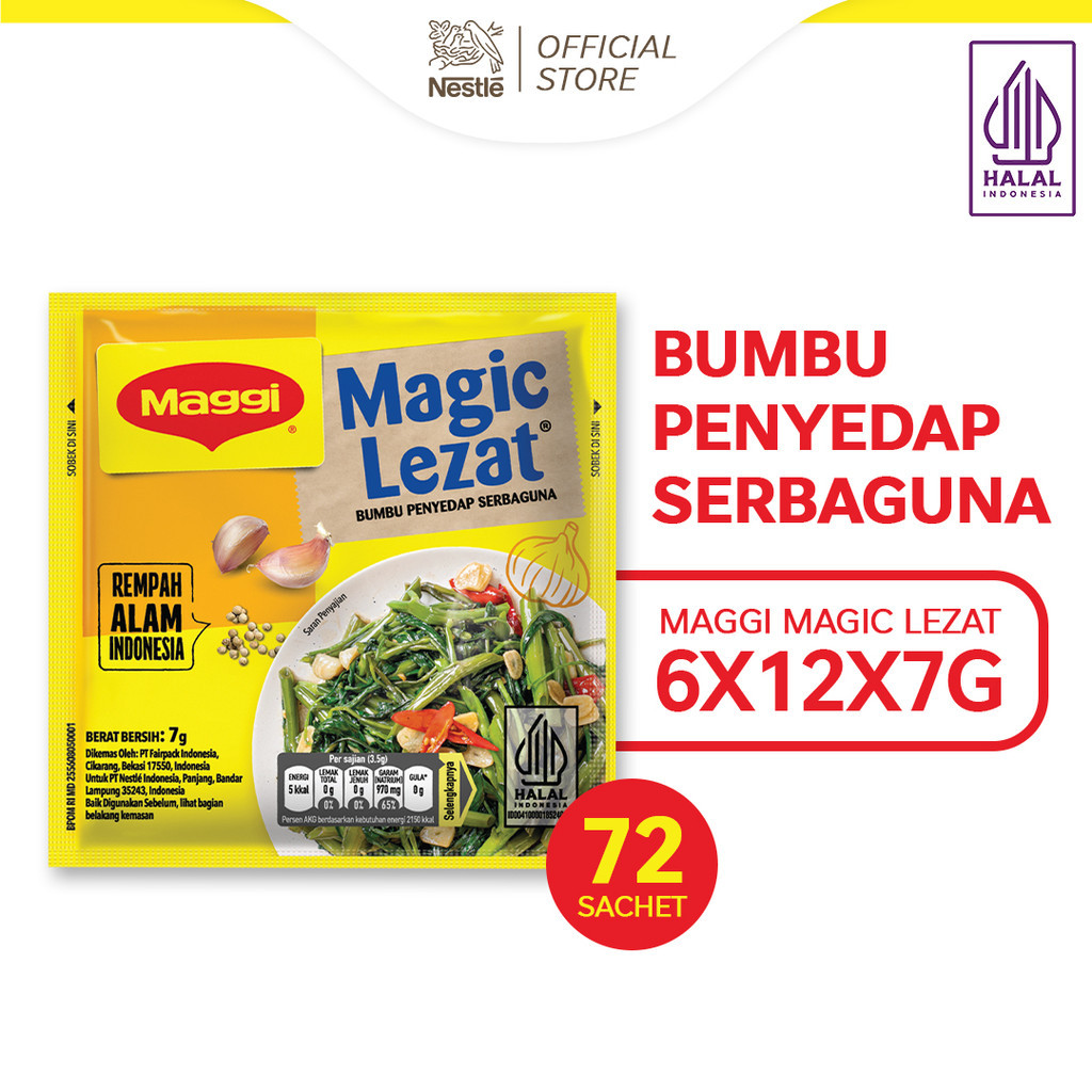 Jual Maggi Magic Lezat 6 x (12x7g) | Shopee Indonesia
