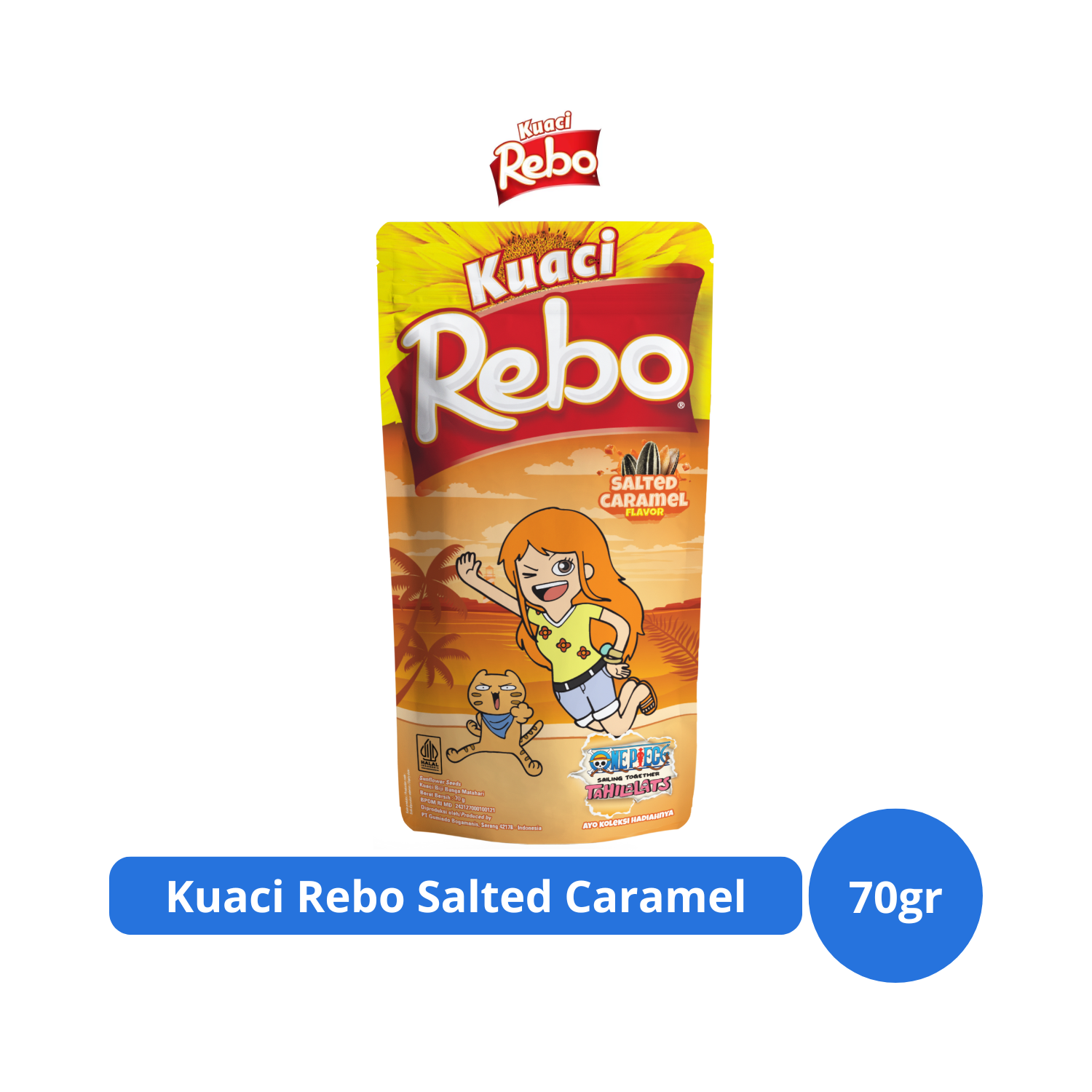 Jual Kuaci Rebo Salted Caramel 70gr | Shopee Indonesia