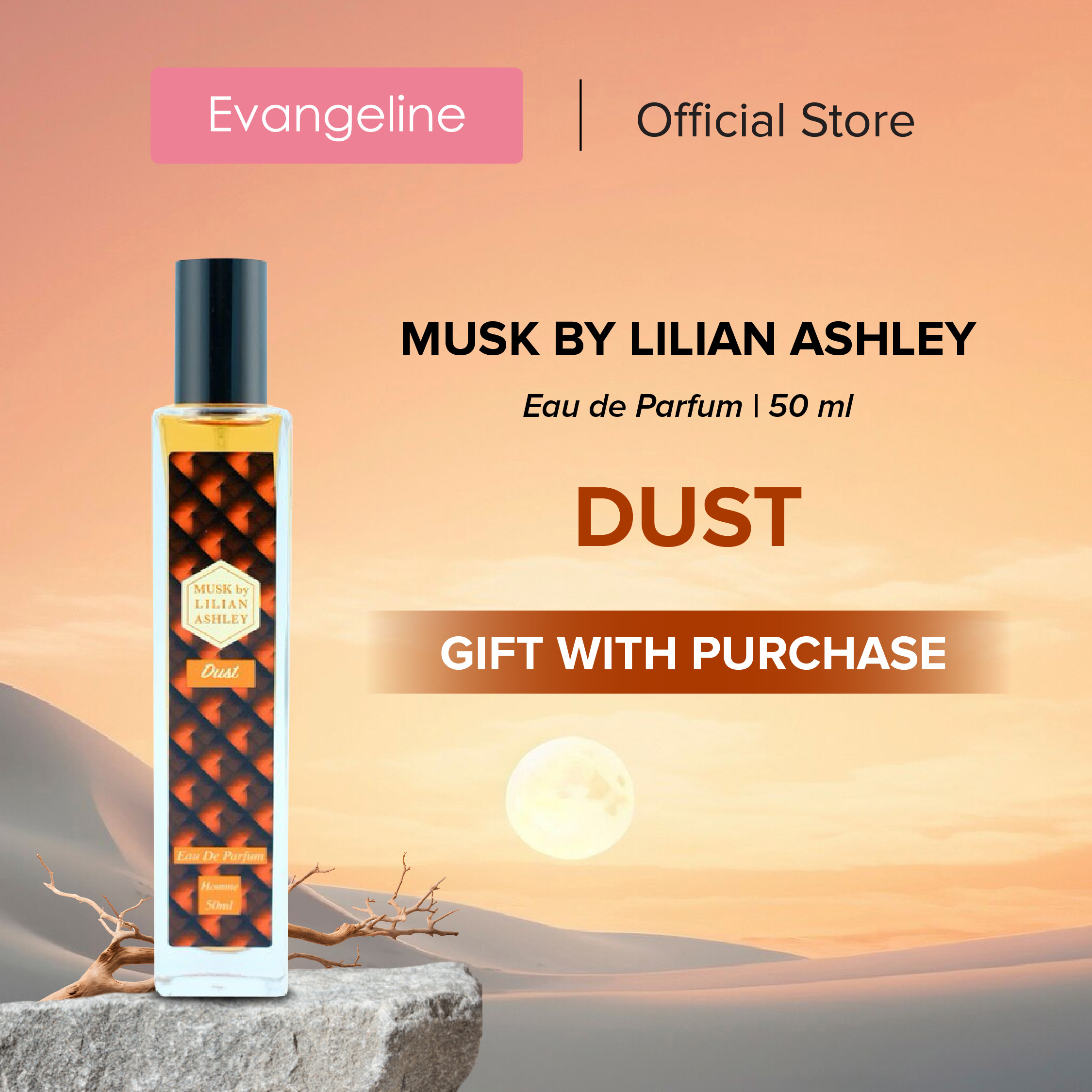 Jual [FREE] Musk By Lilian Ashley Diamond Eau De Parfum 50ml Dust ...