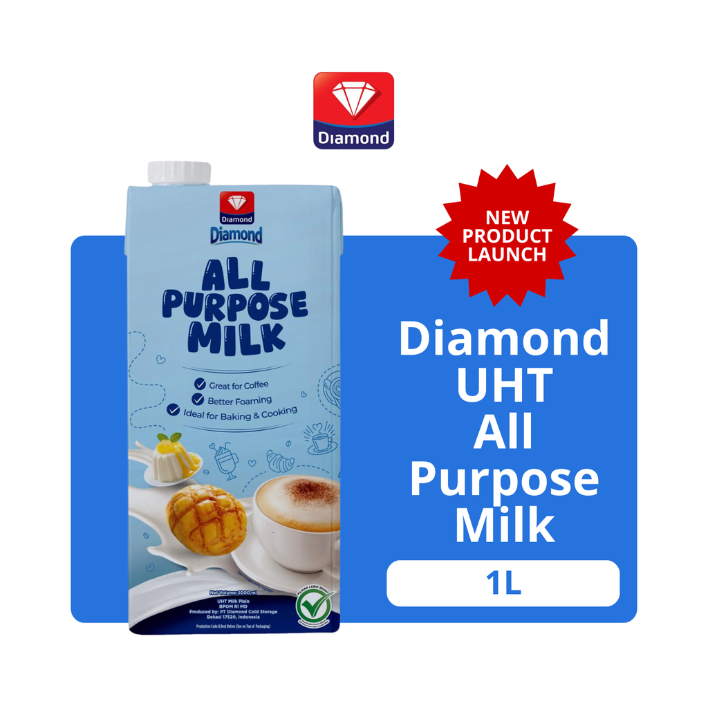 Jual Diamond UHT All Purpose Milk 1L | Shopee Indonesia