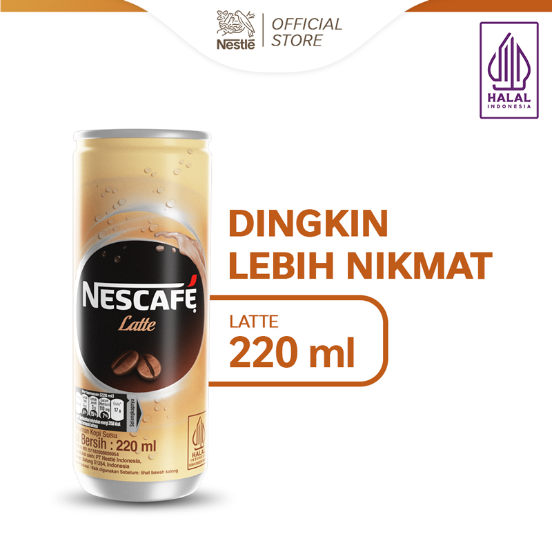 Jual NESCAFE Premium Latte Can 220ml | Shopee Indonesia