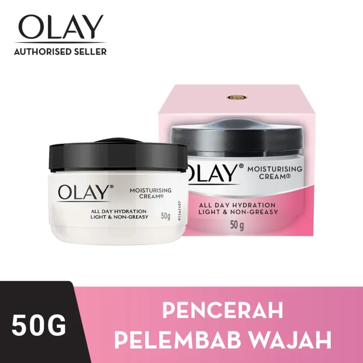 Jual Olay Moisturising All Day Hydration Light and Non-Greasy Rose ...