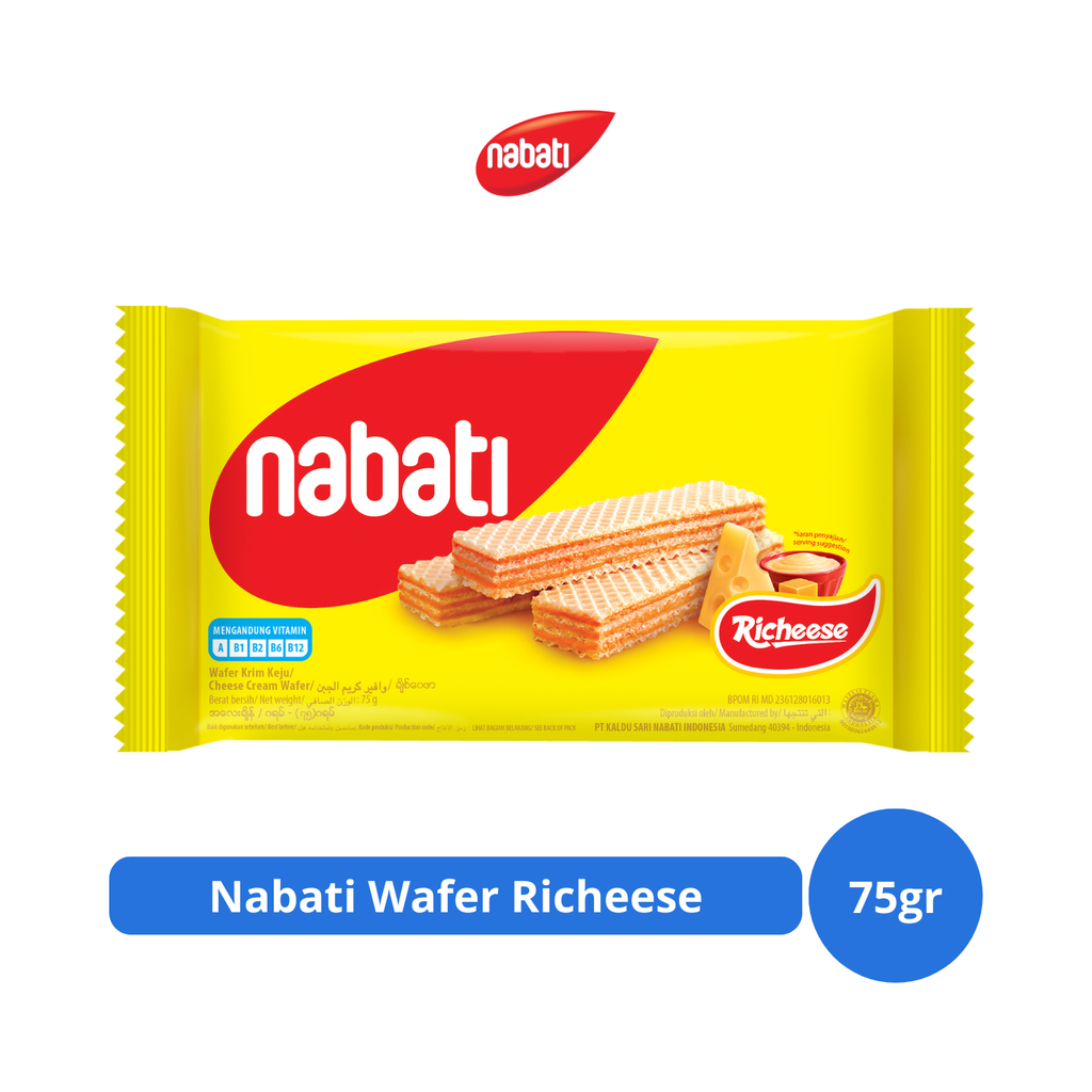 Jual Nabati Wafer Richeese 75gr | Shopee Indonesia