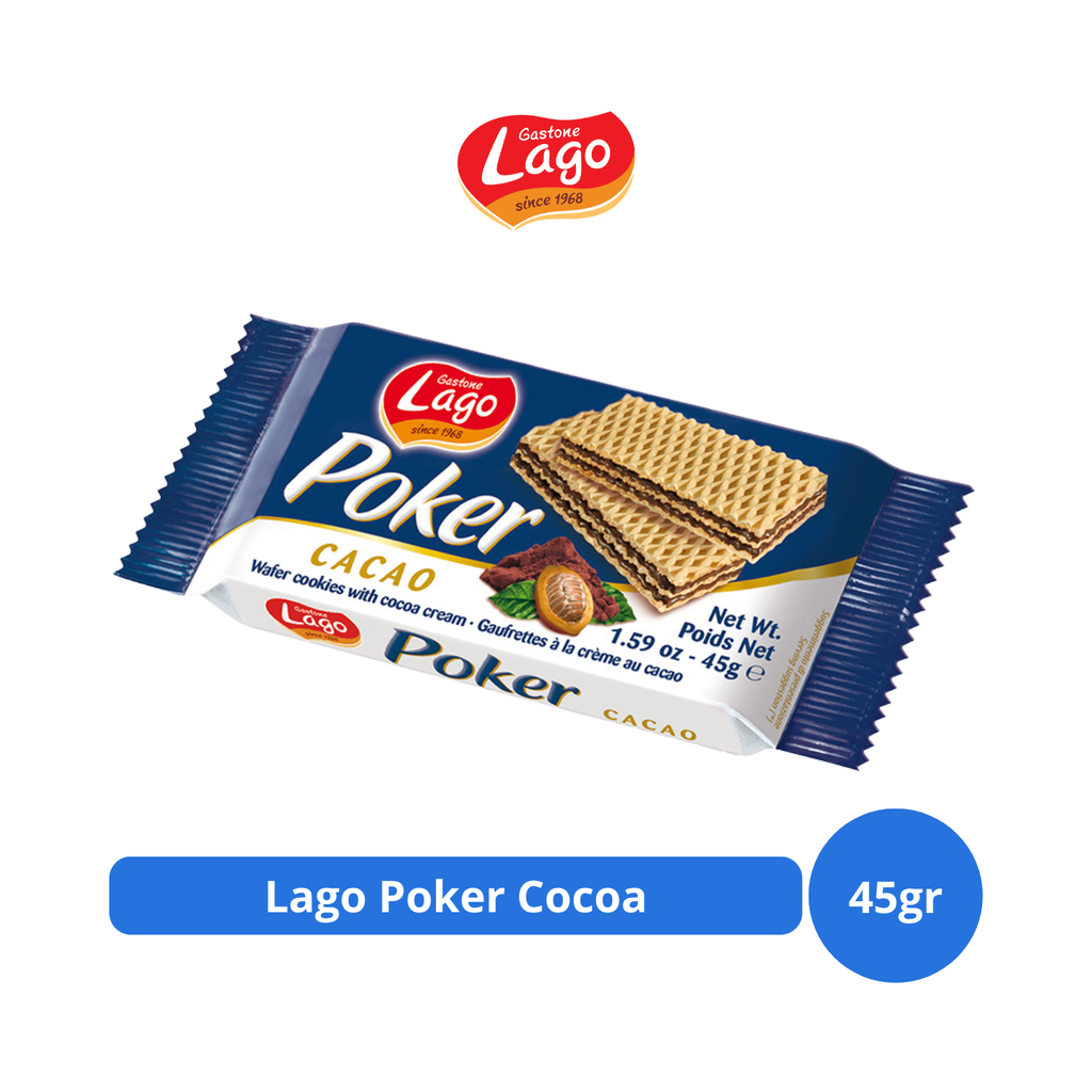 Jual Lago Poker Cocoa 45gr | Shopee Indonesia