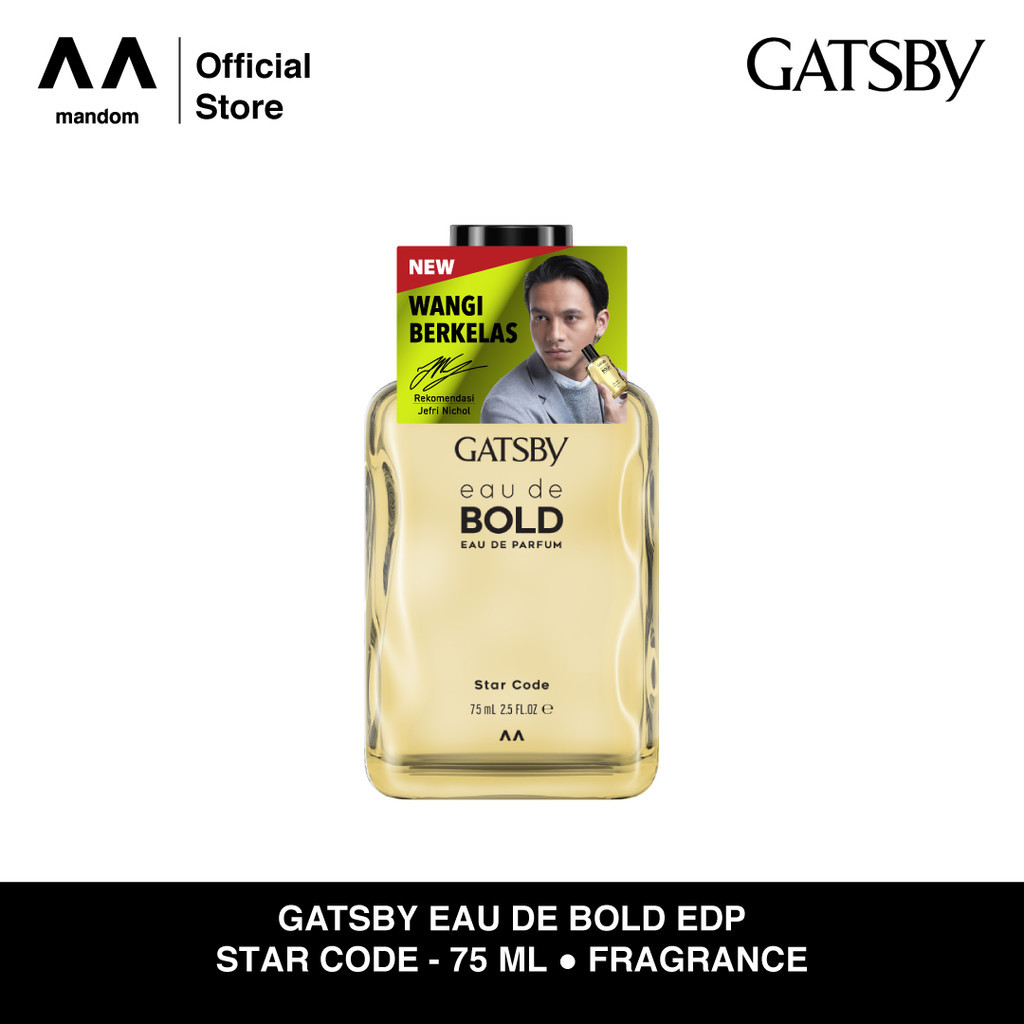 Jual GATSBY Eau De Bold EDP Star Code 75 ml | Shopee Indonesia