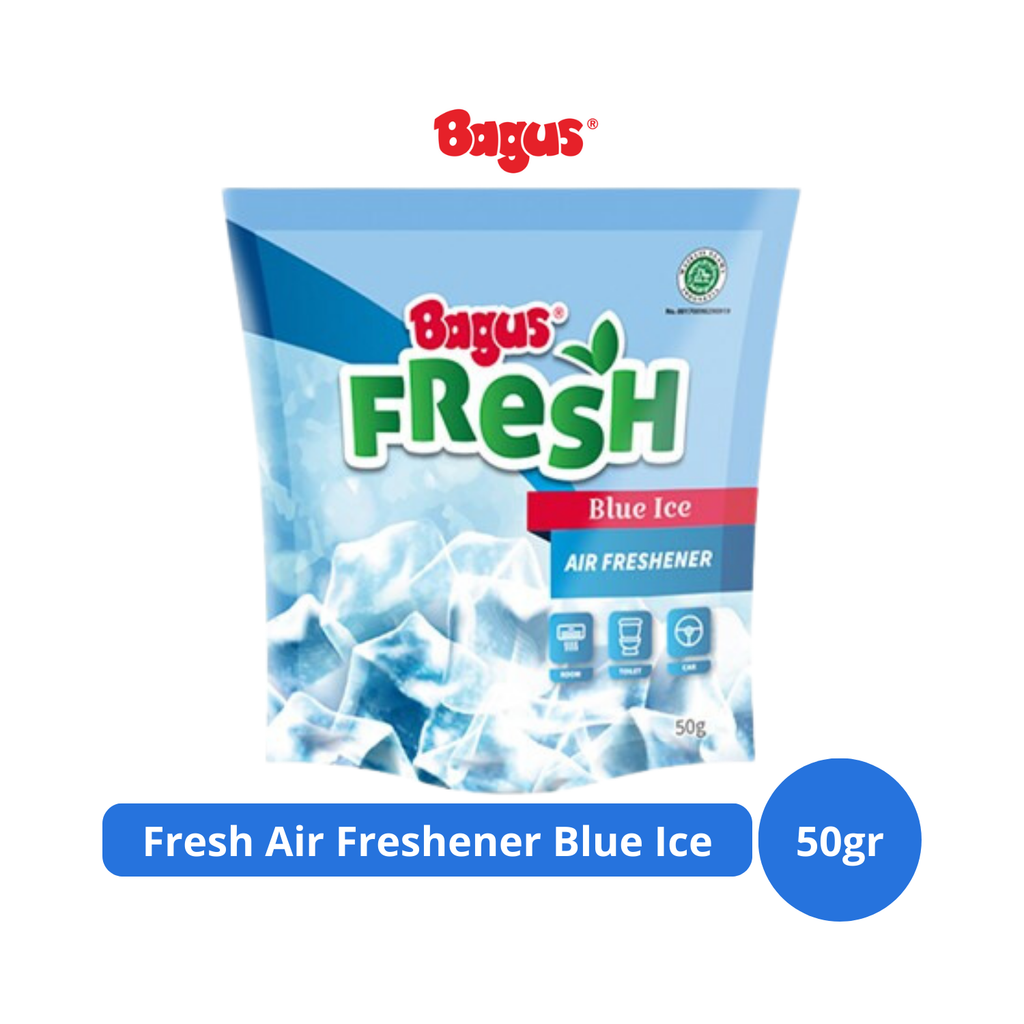 Jual Bagus Fresh Air Freshener Blue Ice Pouch 50gr | Shopee Indonesia