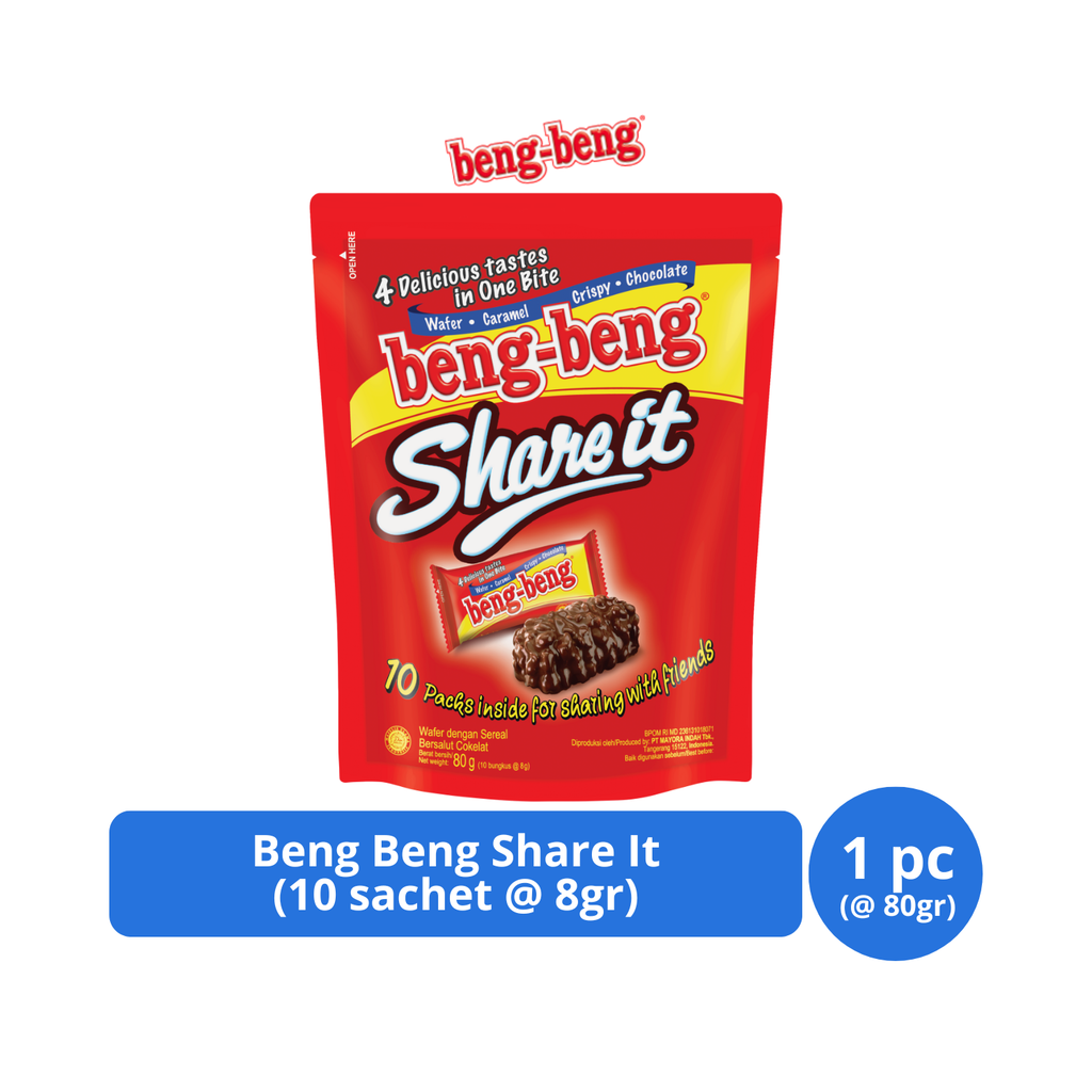 Jual Beng Beng Share It 80gr | Shopee Indonesia